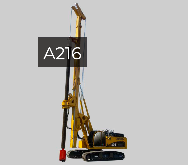 Italian high quality Hydraulic Drilling Rigs Machines and Kelly Bar